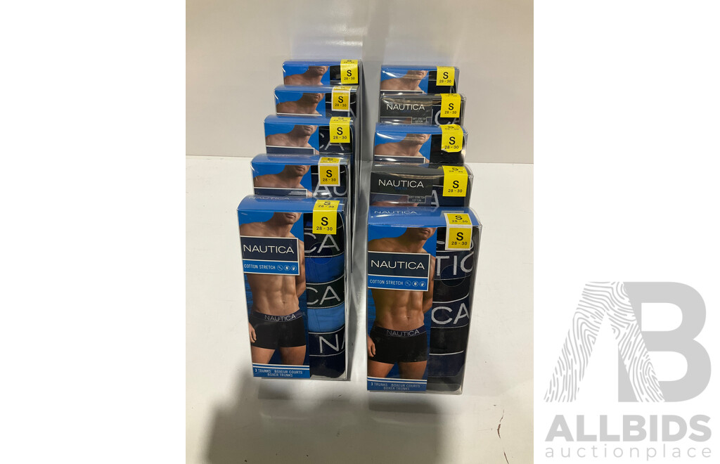 NAUTICA 3 Trunks Boxer Trunks Lot - Lot 1433975 | ALLBIDS