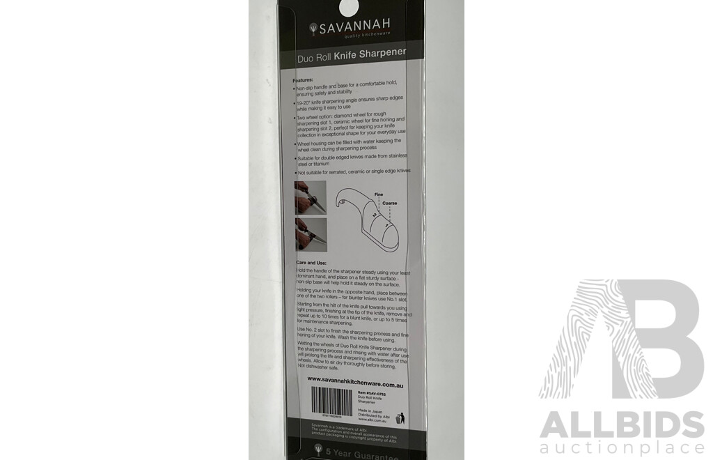 SAVANNAH (SAV-0752) 19cm Duo Roll - Lot 1456450 | ALLBIDS