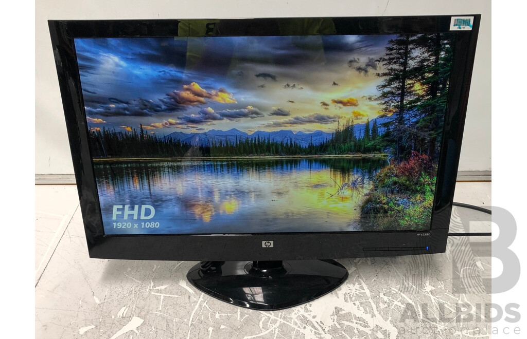 HP (TFT23W80) x23LED 23-Inch Full - Lot 1459107 | ALLBIDS