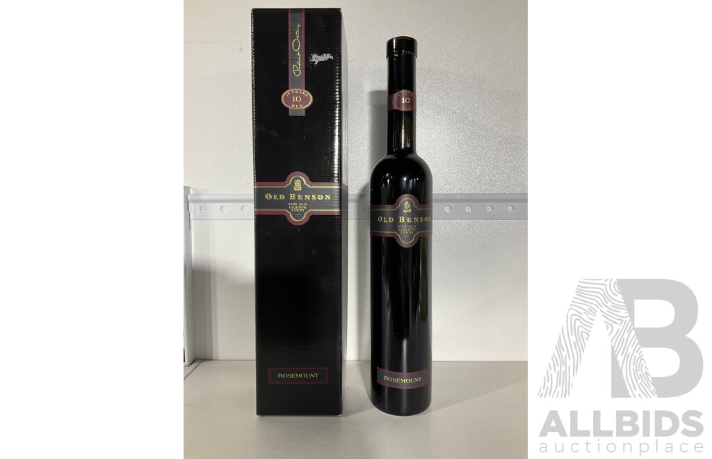 Old Benson Fine Liqueur Tawny - Lot 1469991 | ALLBIDS