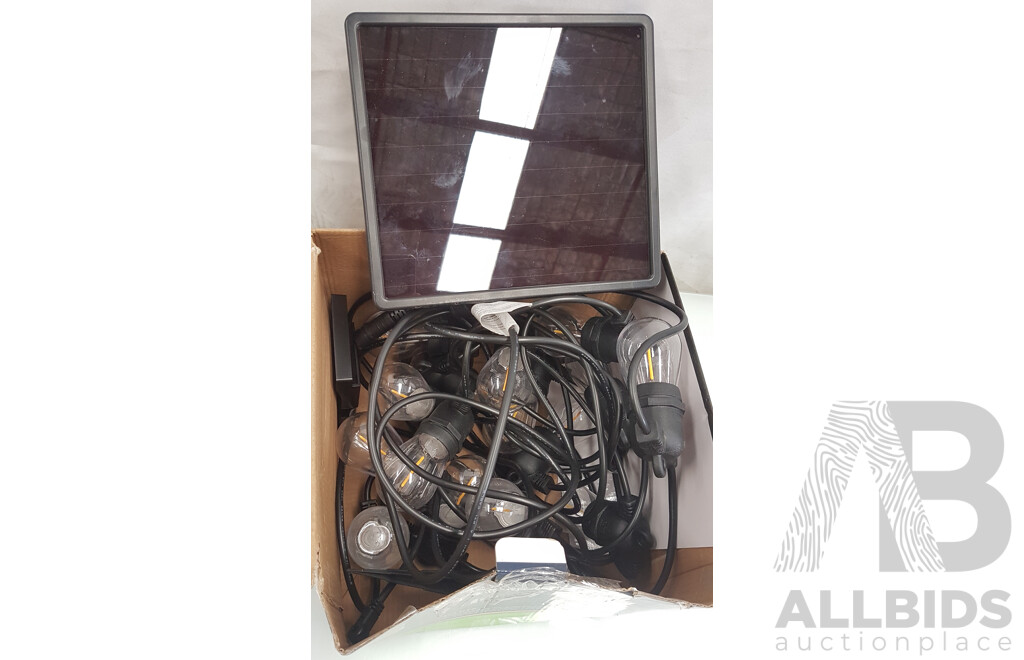 Sunforce 15 LED Solar String Lights - Lot 1428608 | ALLBIDS