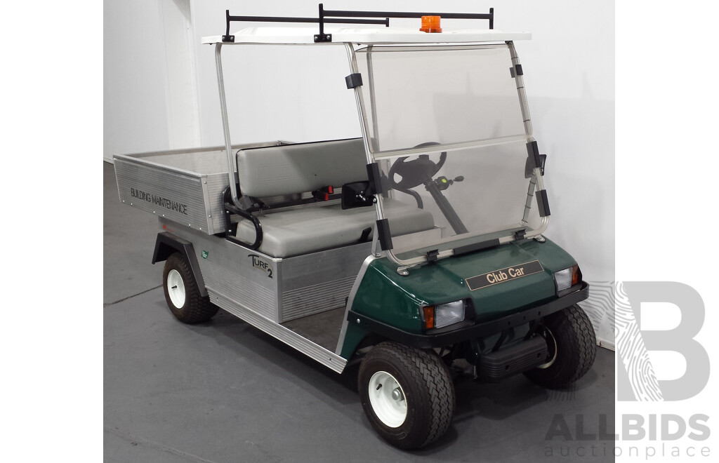 Club Car Turf 2 Carryall Electric - Lot 1429739 | CARBIDS