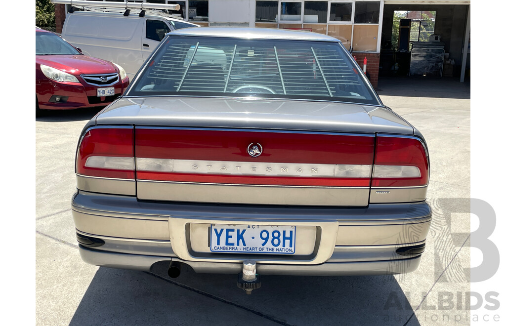 11/1998 Holden Statesman V6 VSIII - Lot 1428998 | CARBIDS