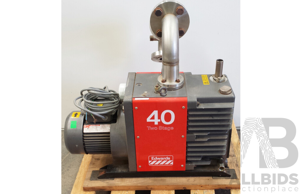 Edwards E2M40 Rotary Vane Dual - Lot 1444457 | ALLBIDS