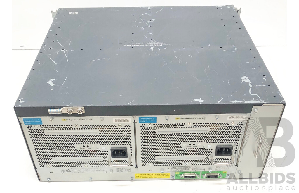 HP ProCurve (J8697A) 5406zl Switch - Lot 1488540 | ALLBIDS
