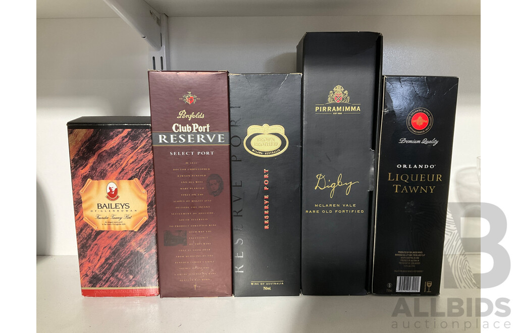 Five Boxed Bottles of Spirits Including - Lot 1483094 | ALLBIDS