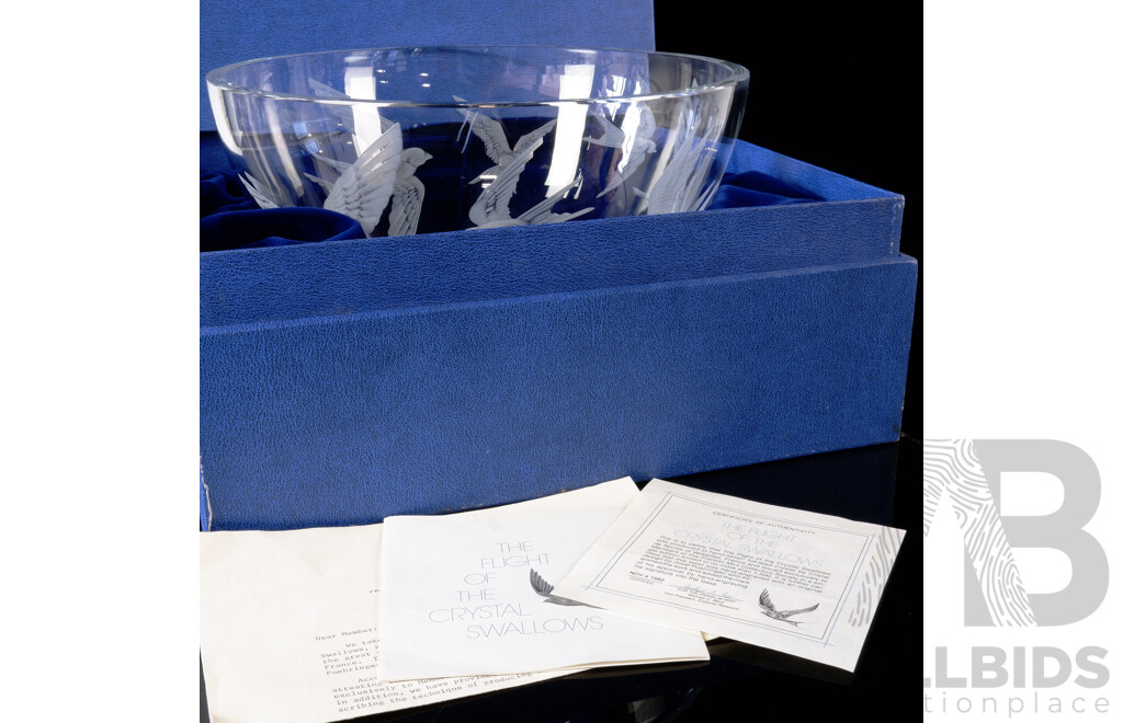 Hand Blown Crystal Franklin Mint - Lot 1496964 | ALLBIDS