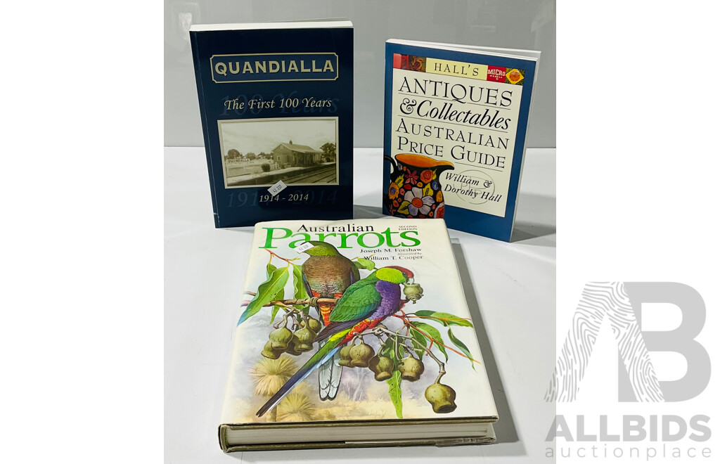 Collection of Three Books Quandialla - Lot 1525808 | ALLBIDS