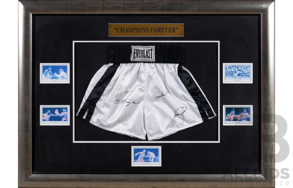 Joe Frazier, Muhammad Ali, George - Lot 1457256 | ALLBIDS