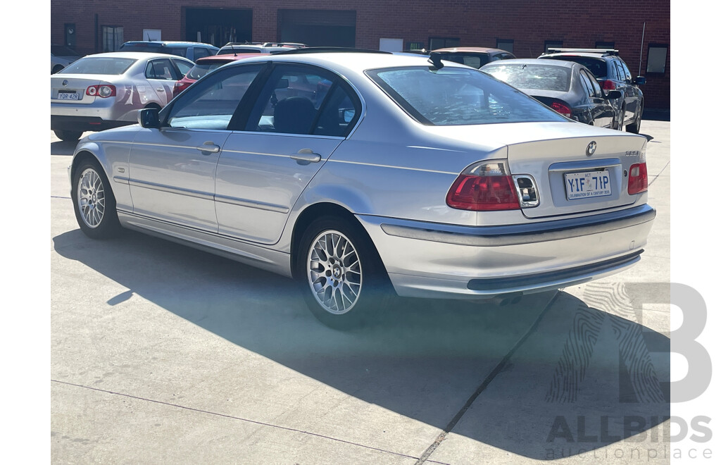 12/2000 BMW 325i E46 4d Sedan Silver - Lot 1452703 | CARBIDS