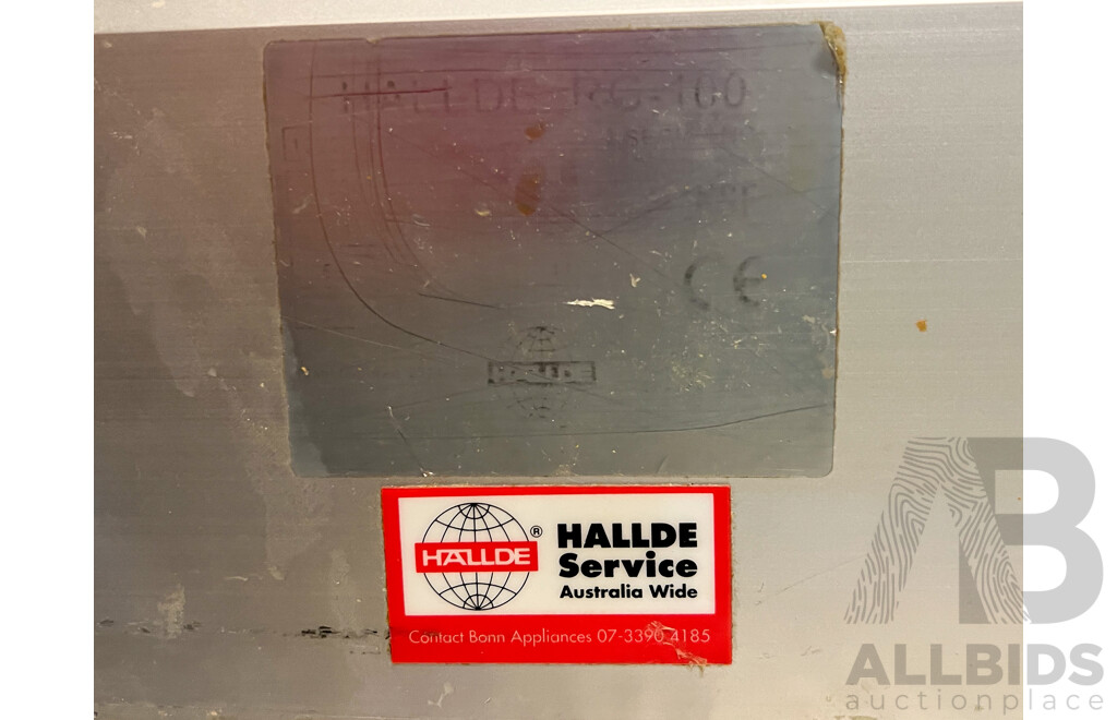 Hallde RG-100 Vegetable Preparation - Lot 1452397 | ALLBIDS