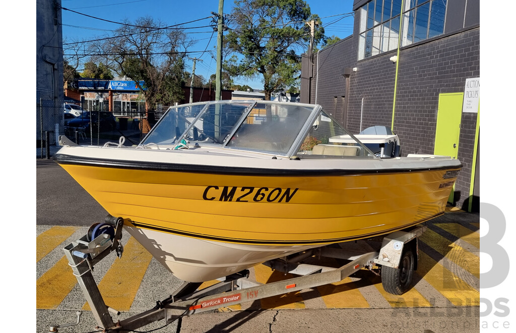 Deltacraft Bluewater V15 Fibreglass - Lot 1452301 | CARBIDS
