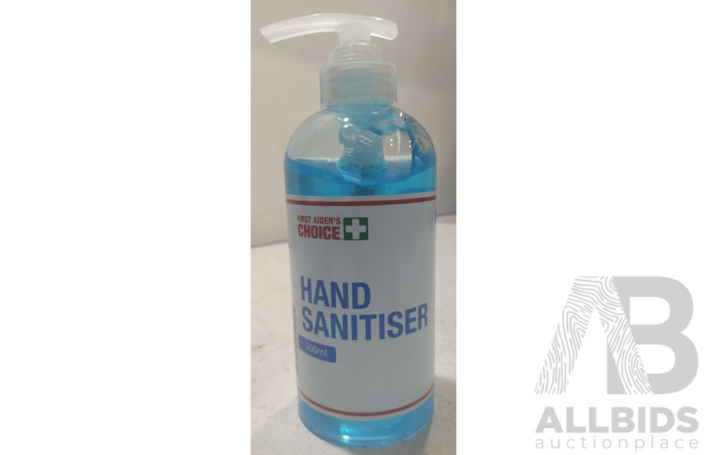 First Aider's Choice Hand Sanitizer - Lot 1464187 | ALLBIDS