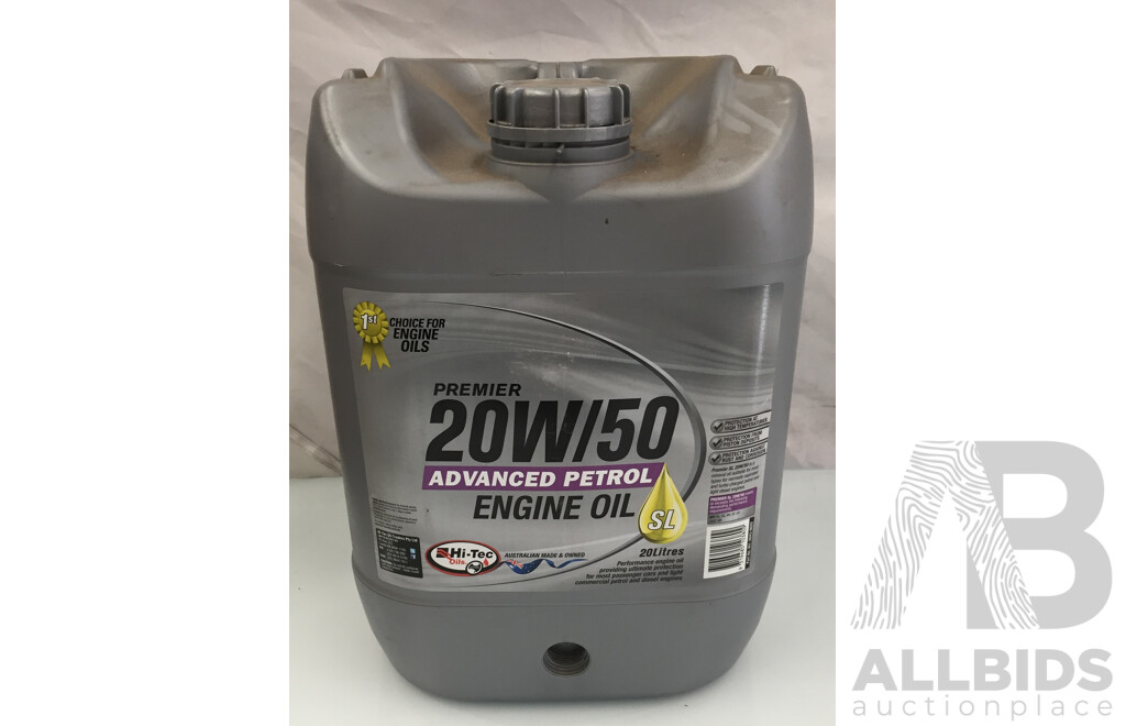 Hi-Tec Premier 20W/50 Advanced - Lot 1474111 | CARBIDS