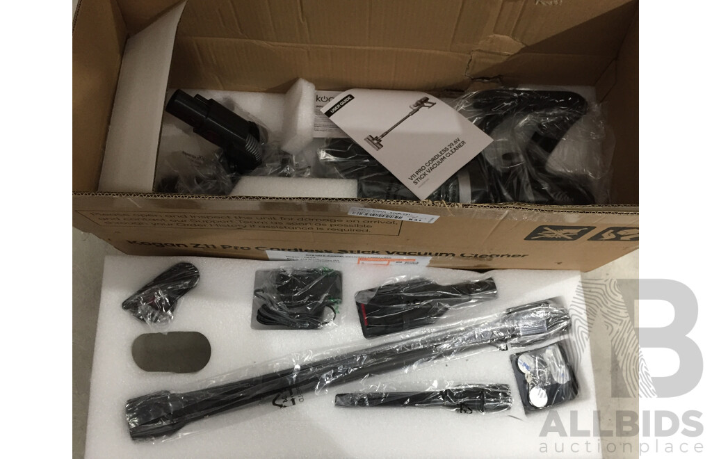 Kogan Z11 Pro Cordless Stick Vacuum - Lot 1468508 | ALLBIDS