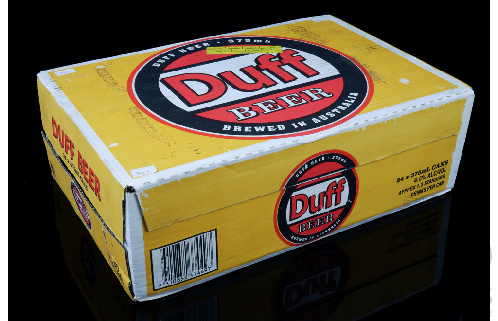 Sealed Case of Duff Beer Cans, - Lot 1461899 | ALLBIDS