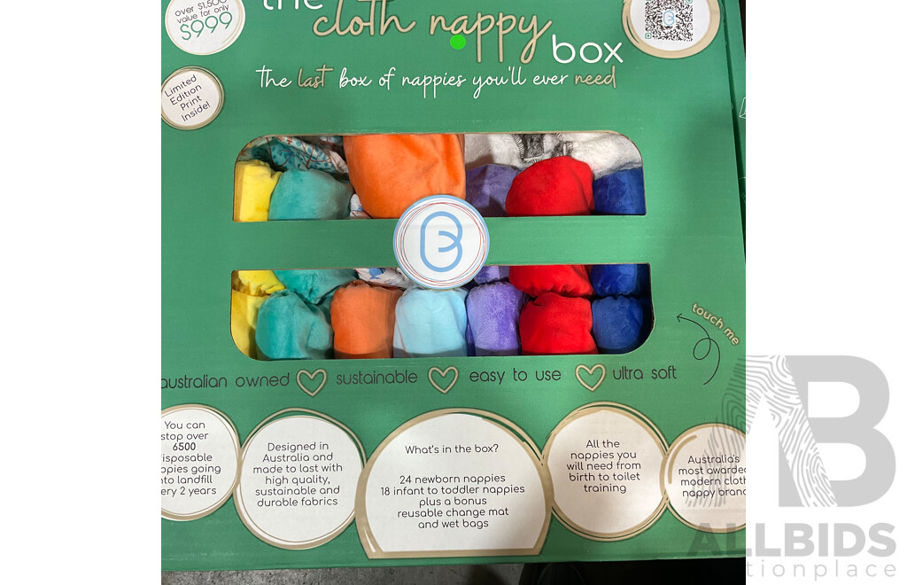 Bubblebubs the Cloth Nappy Box- - Lot 1458933 | ALLBIDS