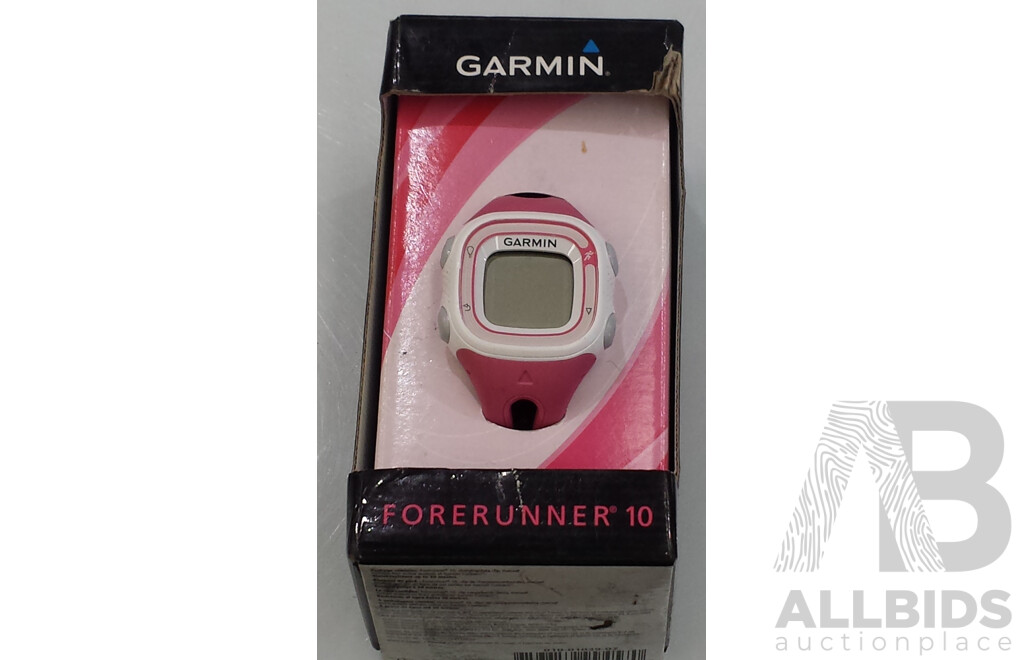 Garmin Forerunner 10 Runners Distance - Lot 1461053 | ALLBIDS