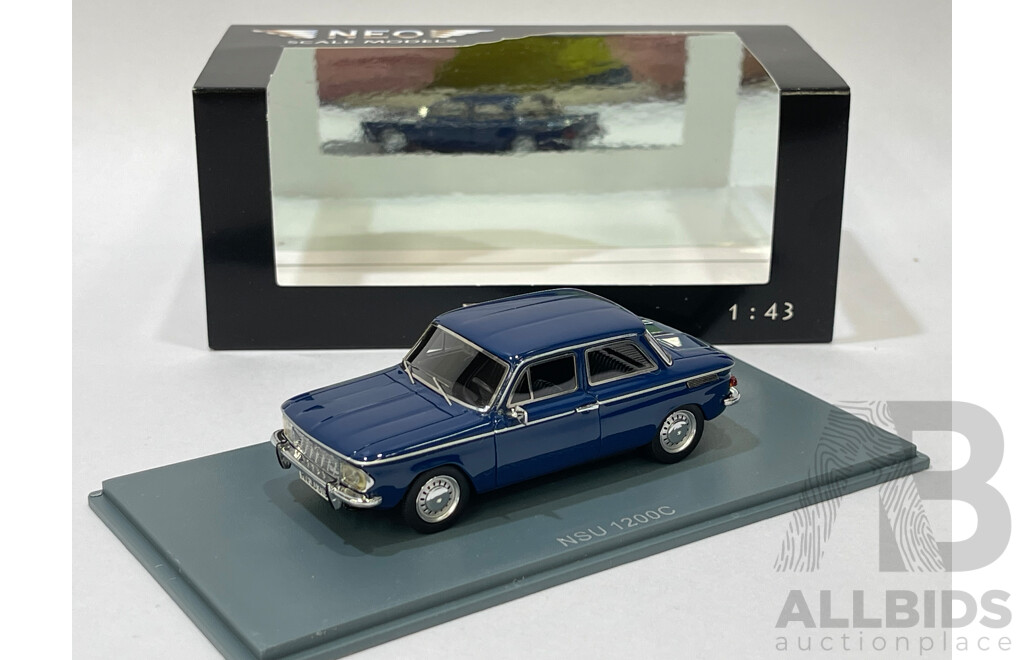 Neo Models NSU 1200C 1/43 Scale - Lot 1522089 | ALLBIDS