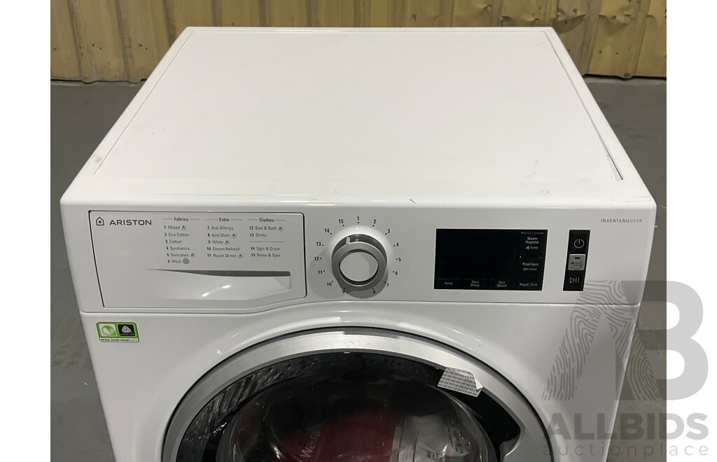 Ariston 9KG 1400RPM Steam Package - Lot 1464466 | ALLBIDS