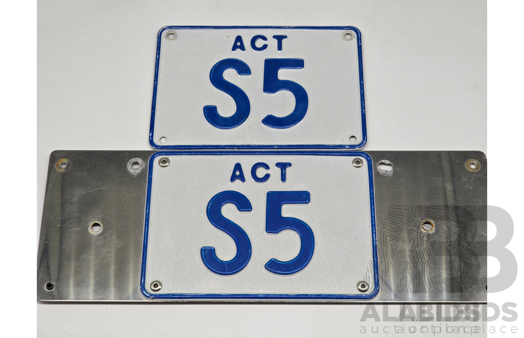 ACT 2 Character Motor Vehicle Number - Lot 1567327 | CARBIDS