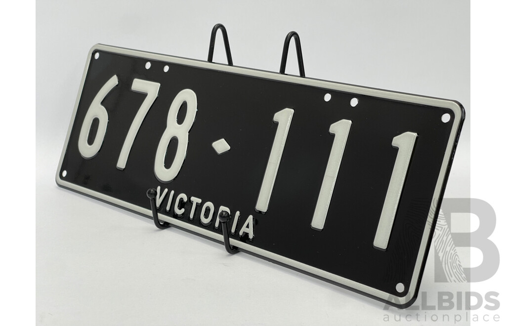 Victorian VIC Custom 6 Digit Numerical - Lot 1518920 | CARBIDS