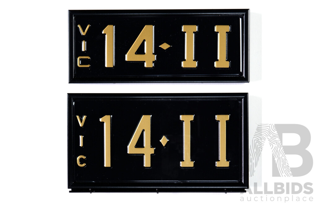 Victorian VIC Signature Plate Number - Lot 1470653 | CARBIDS