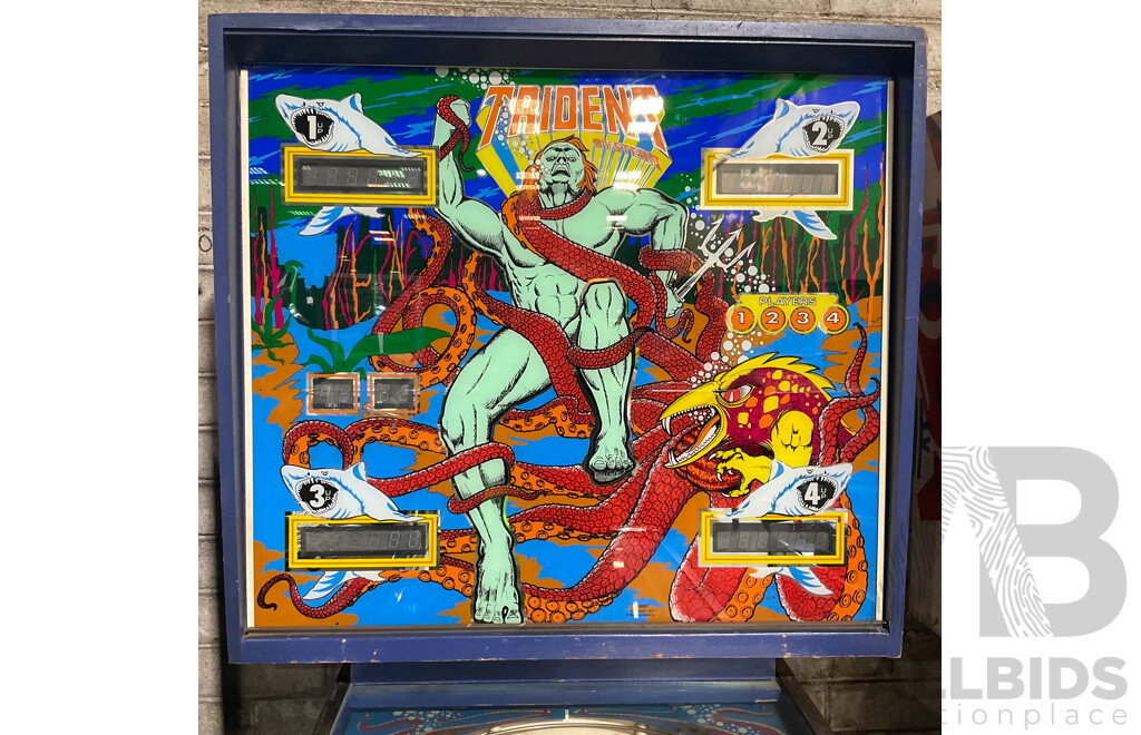 TRIDENT (Stern) Pinball Machine - Lot 1467681 | ALLBIDS
