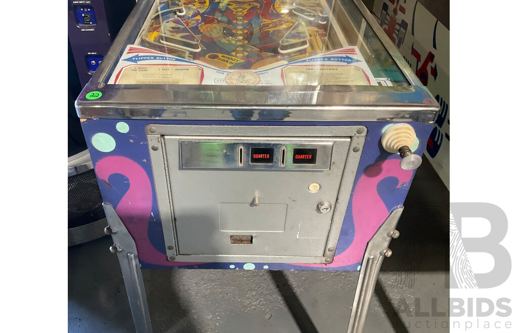 TRIDENT (Stern) Pinball Machine - Lot 1467681 | ALLBIDS