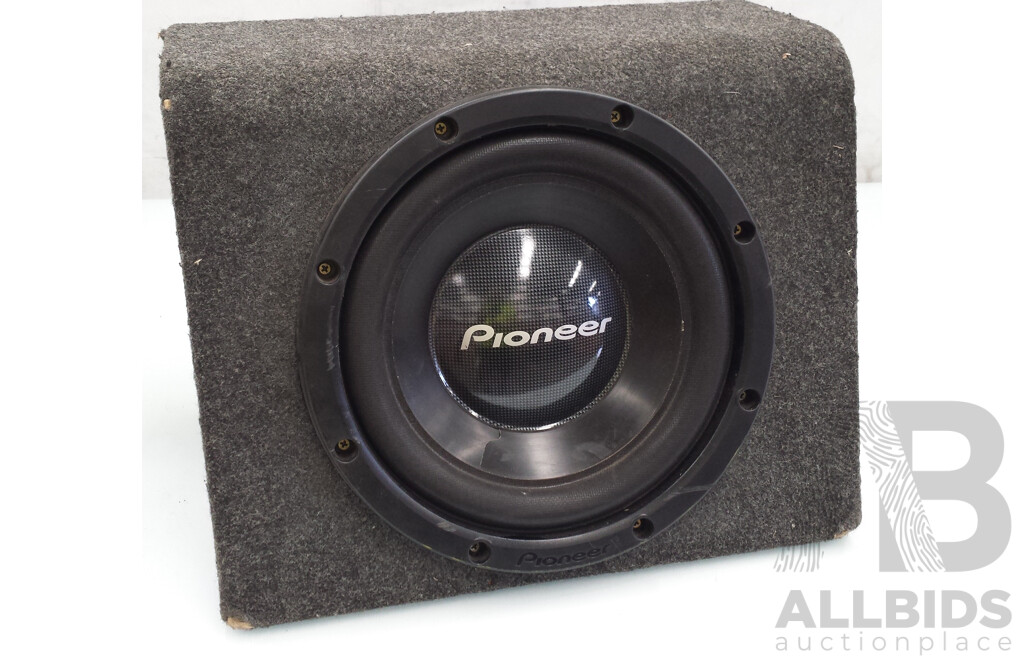 Pioneer 10 Inch Subwoofer in Speaker - Lot 1478475 | CARBIDS