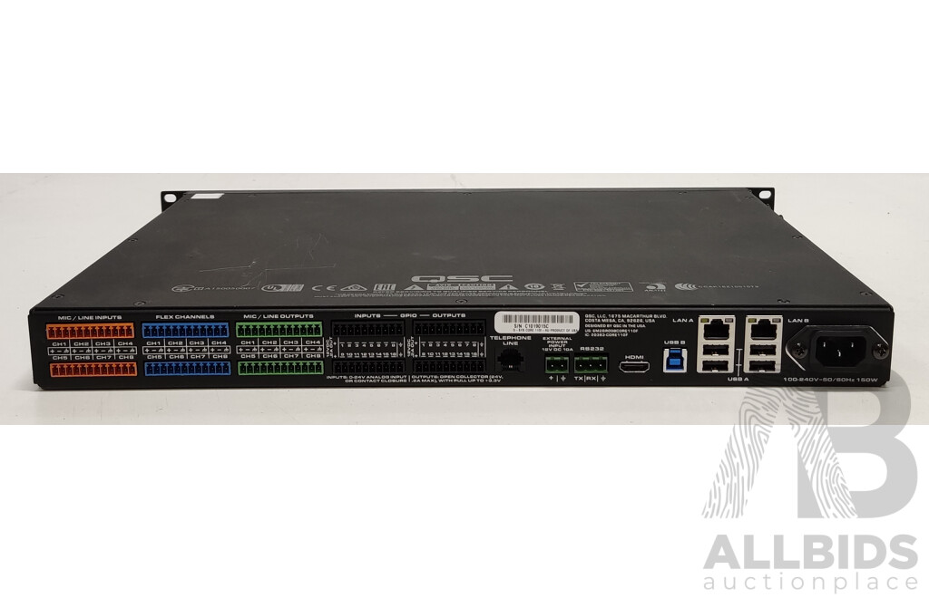 QDC (Q-SYS CORE 110f-AU) Network - Lot 1473267 | ALLBIDS
