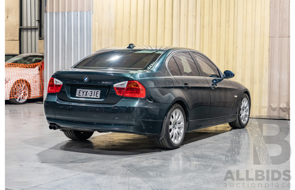 7/2006 BMW 330i E90 4d Sedan Tiefgruen - Lot 1481451 | CARBIDS