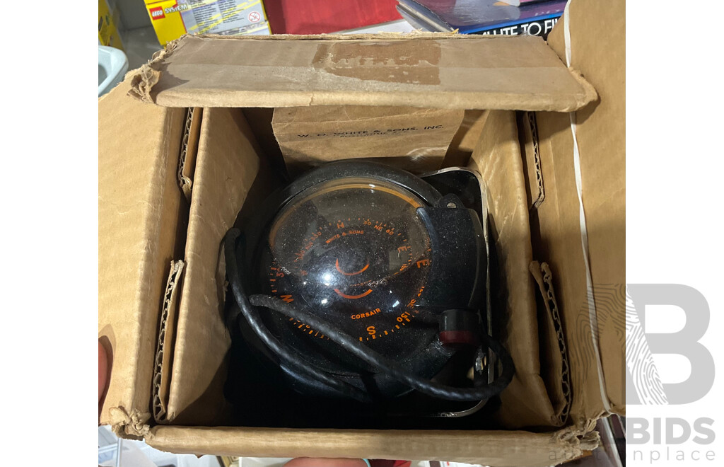 Danforth White Small Boats Compass - Lot 1501488 | ALLBIDS