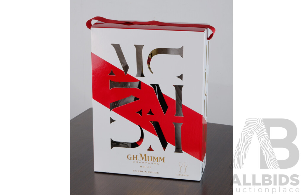 G.H.Mumm Cordon Rouge Brut GiftPack - Lot 1486500 | ALLBIDS