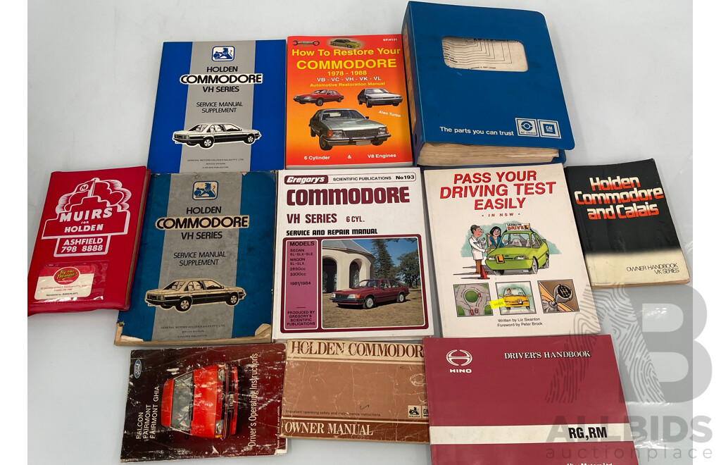 Collection of Automotive Car Handbook - Lot 1483004 | ALLBIDS