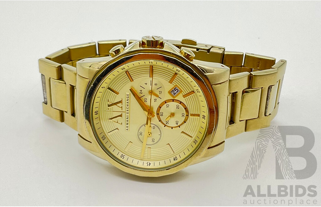 Men's Amani Exchange Chronograph - Lot 1502621 | ALLBIDS