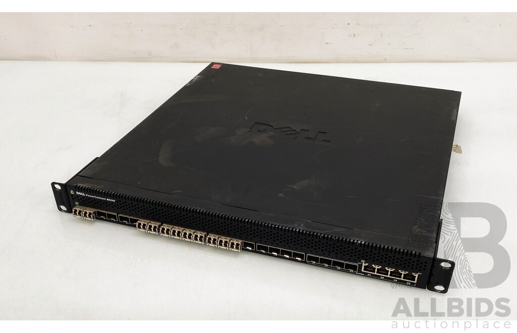 Dell PowerConnect 8024F 24-Port - Lot 1522486 | ALLBIDS
