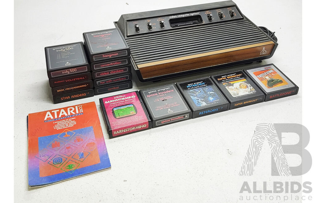 Atari (CX-2600 P) 2600 Video Computer - Lot 1484739 | ALLBIDS