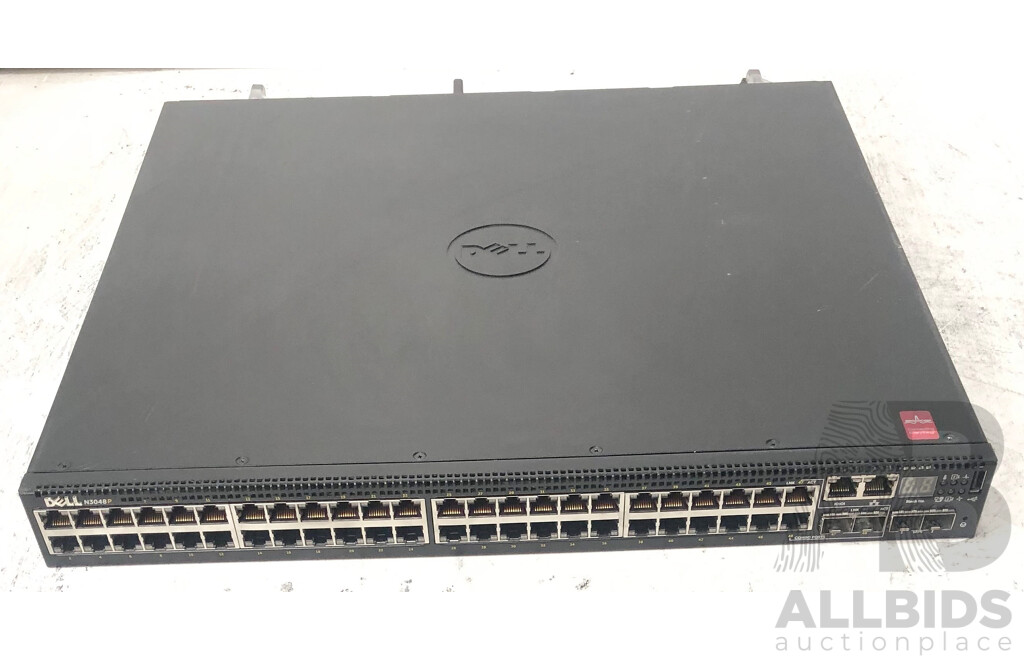 Dell EMC PowerSwitch (N3048P) 48-Port - Lot 1488518 | ALLBIDS