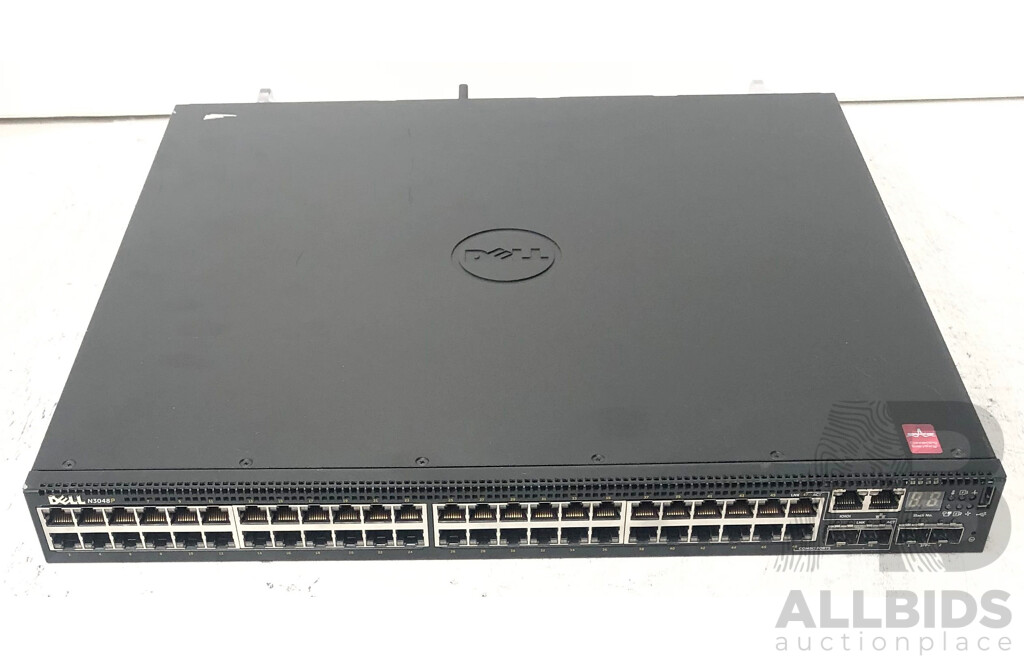 Dell EMC PowerSwitch (N3048P) 48-Port - Lot 1488584 | ALLBIDS