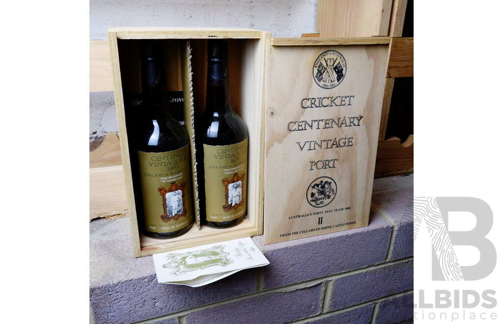 Cricket Centenary Vintage Port - Lot 1490742 | ALLBIDS