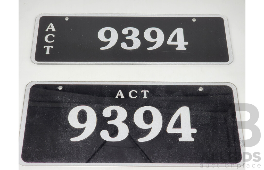 ACT 4 Digit Numerical Motor Vehicle - Lot 1488705 | CARBIDS
