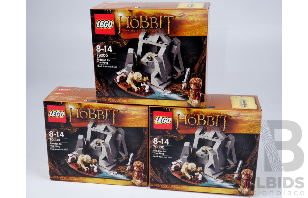 Three Lego the Hobbit, Riddles - Lot 1493188 | ALLBIDS