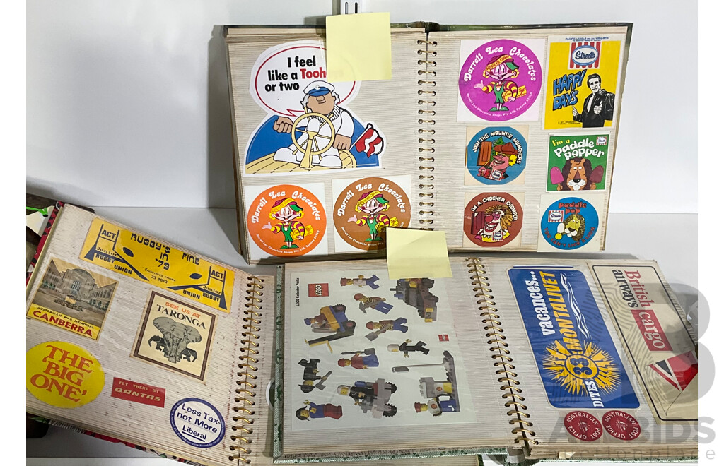 Unique Collection of Vintage Stickers - Lot 1504184 | ALLBIDS
