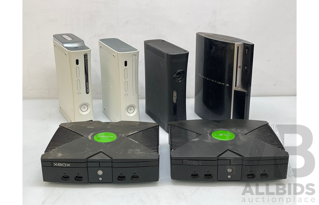 XBox and Playstation Game Consoles - Lot 1575004 | ALLBIDS