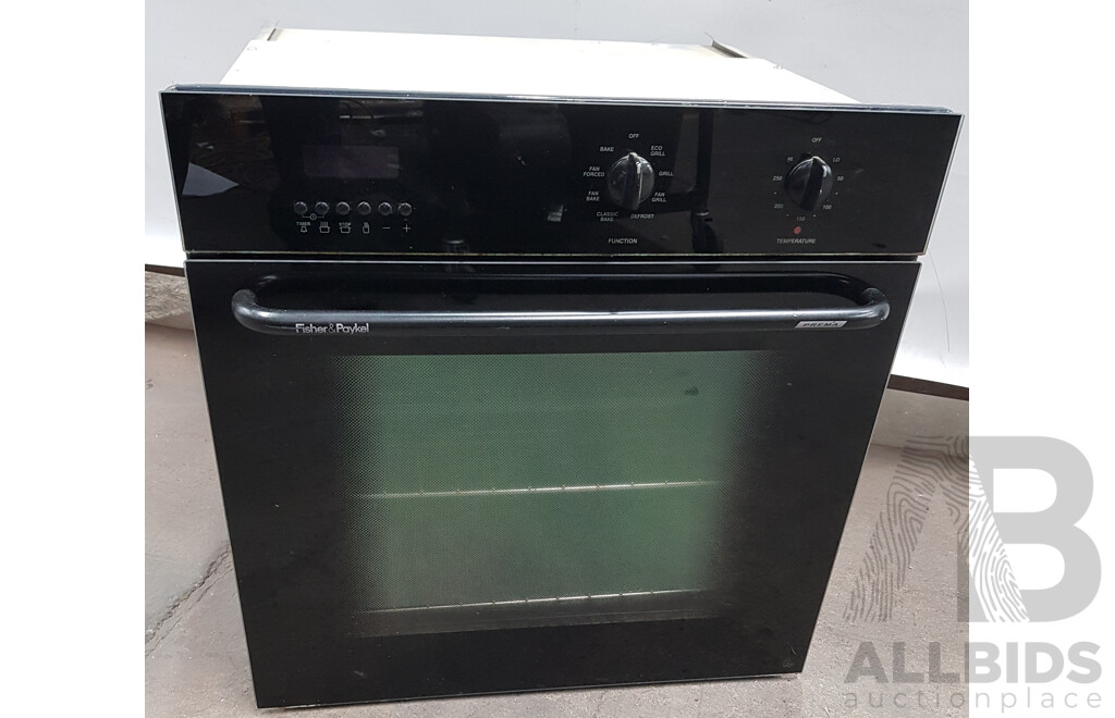 Fisher Paykel Single Built in Oven - Lot 1492891 | ALLBIDS