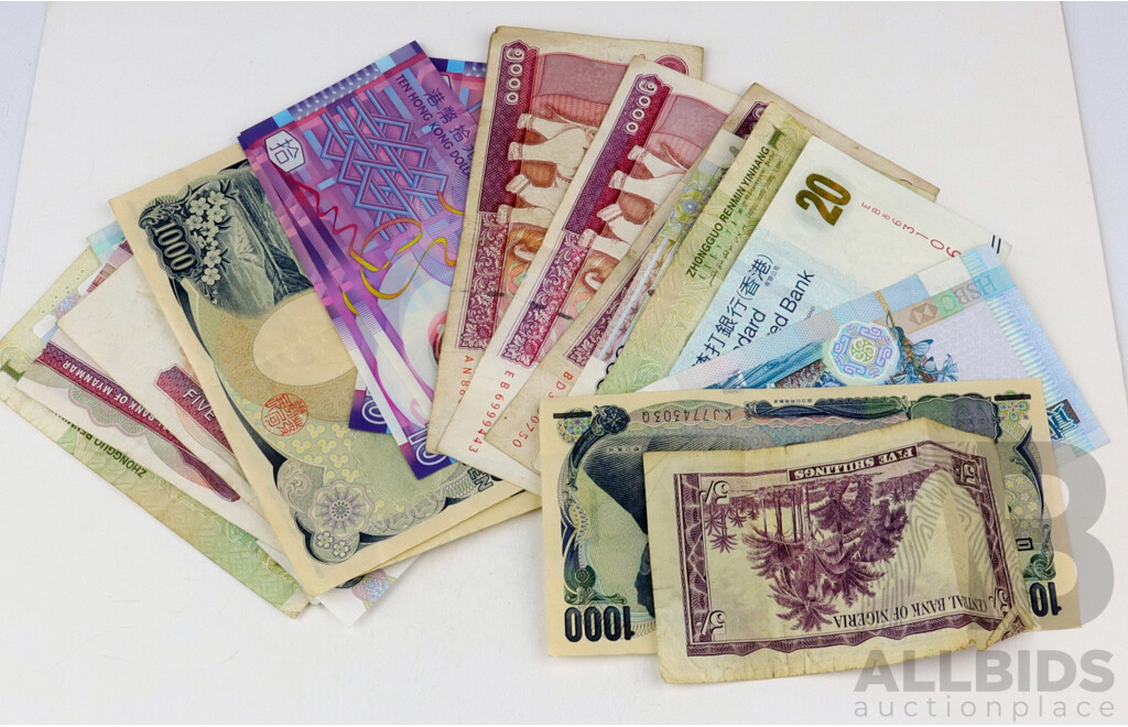 Collection of Foreign Bank Notes - Lot 1502046 | ALLBIDS