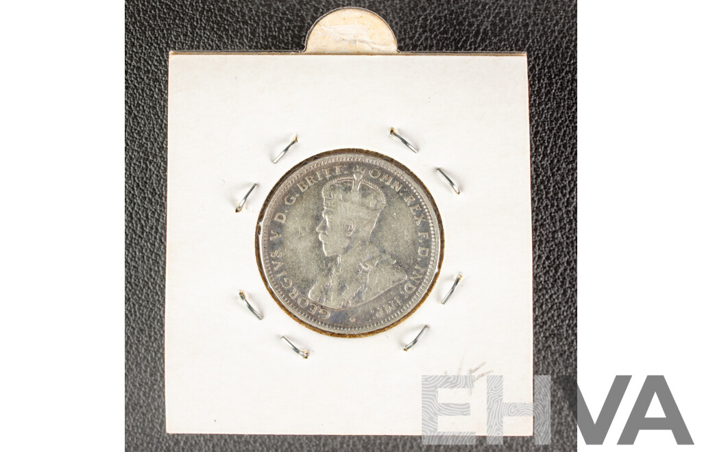 Australian 1925/3 KGV Silver Shilling - Lot 1633544 | EHVA