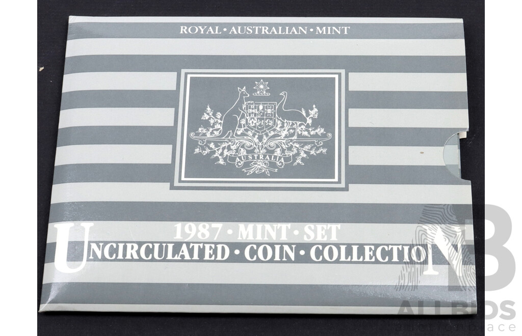 1987 RAM Uncirculated mint set - Lot 1503957 | ALLBIDS