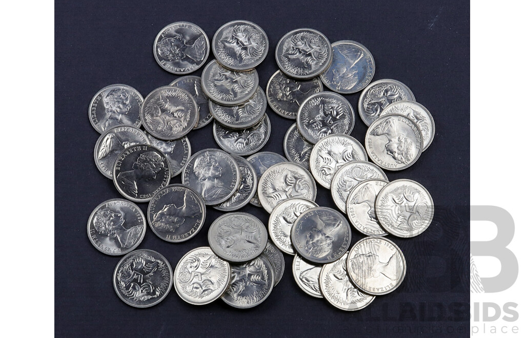 1982 40 1982 5c coins from mint - Lot 1506256 | ALLBIDS
